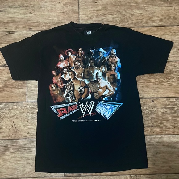 WWE | Shirts | Vintage Early 200s Wwe Shirt | Poshmark